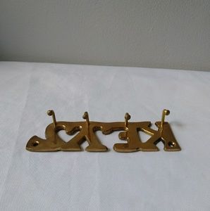 Vintage | Wall Decor | Wall Hanging Key Holder Plaque | Poshmark